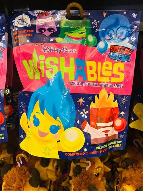 The New Inside Out Wishables Collection Has Dropped At Emporium At Magic Kingdom