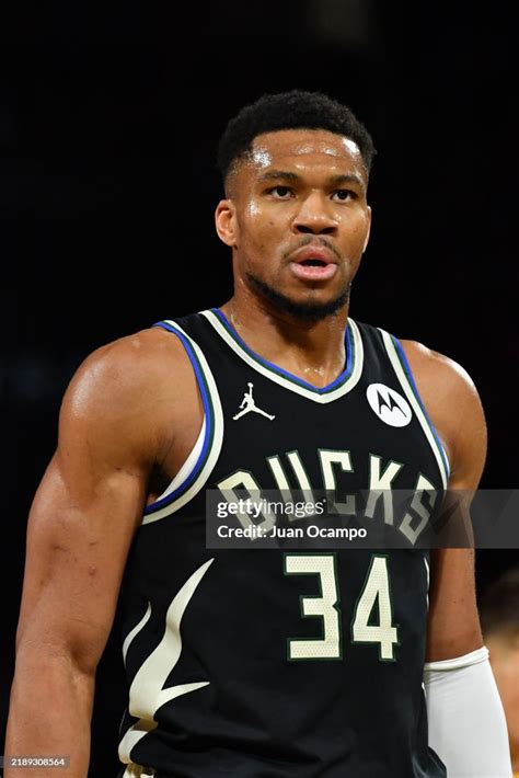 Giannis Antetokounmpo Of The Milwaukee Bucks Looks On During The Game News Photo Getty Images