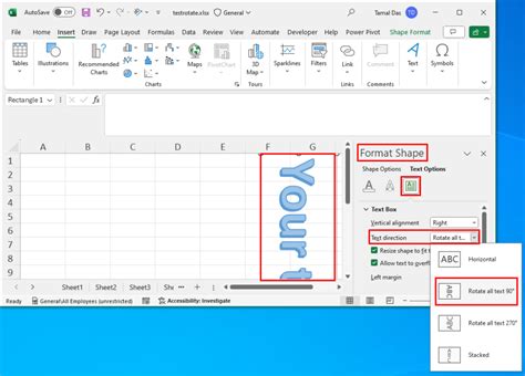 Ways To Rotate Text In Microsoft Excel How To Excel