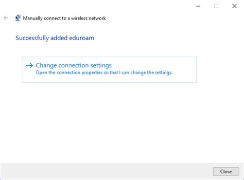 Eduroam Manual Setup For Pcs It Help Site
