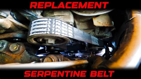 How To Replace A Serpentine Belt Honda Civic 8th Gen Diy Tool Youtube