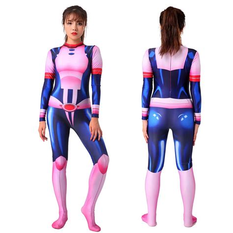 Anime Hero Academy Ochako Uraraka Cosplay Costume Halloween Costume