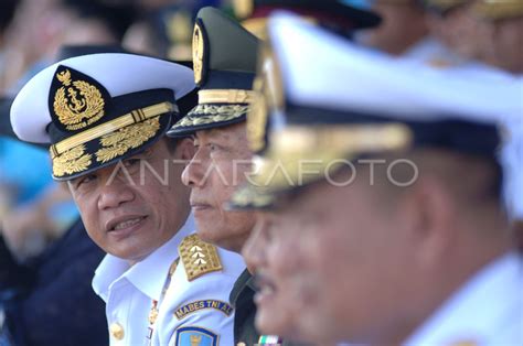 Sertijab Head Staff Tni Sea Force Antara Foto