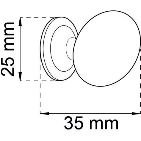 Knopp Victor Svart 35mm Bolist Sveriges Närmaste Byggvaruhus