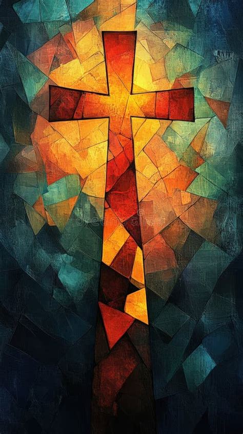 Abstract Christian Cross Stock Illustration Illustration Of Abstract