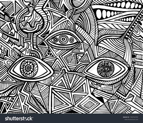 Black And White Trippy Patterns