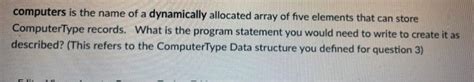 Solved Look At The Following Structure Declaration Struct
