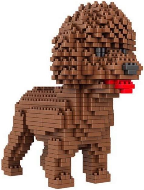 Atomic Building Chien Caniche Ou Poodle Figure à Assembler Avec Des