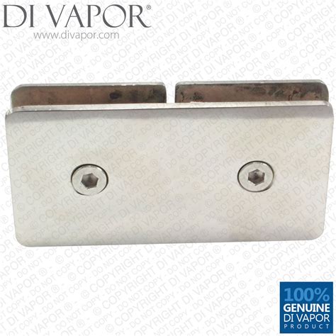 Di Vapor Stainless Steel Glass To Glass Clamps Bracket For Shower Panel