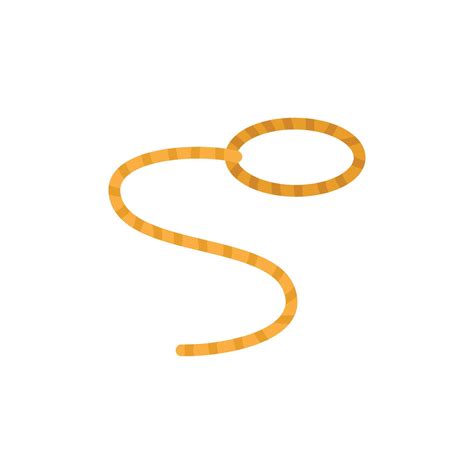 Lasso Tool Forming Letter S Shape On White Background 50715659 Vector