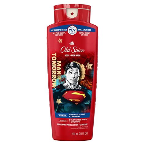 Old Spice Body Wash For Men Superman Man Of Tomorrow 3x Defense 24
