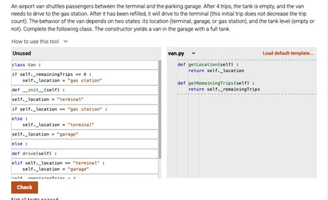 Solved An Airport Van Shuttles Passengers Between The