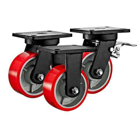 Polyurethane Casters Durable Wheel Solutions Jrt Casters