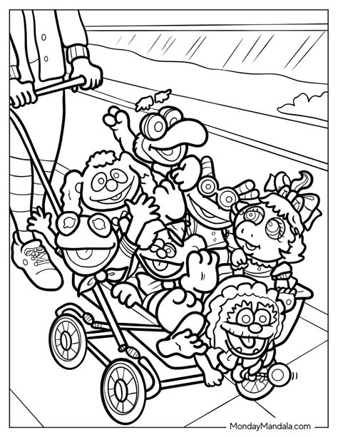 Disney Muppet Babies Coloring Pages 2025