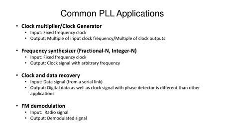 Ppt Phase Locked Loop Pll Powerpoint Presentation Free Download