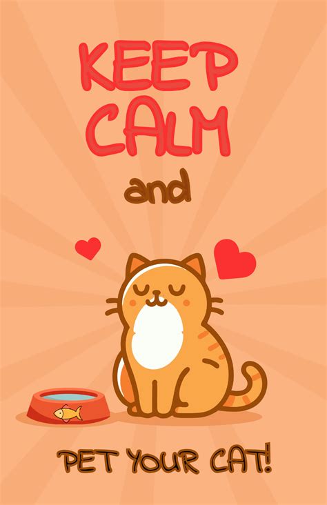 Free Keep Calm Poster Templates Editable And Printable