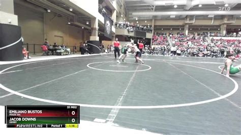 140 Lbs Quarterfinal Emiliano Bustos Maize Wc Vs Jacob Downs Derby