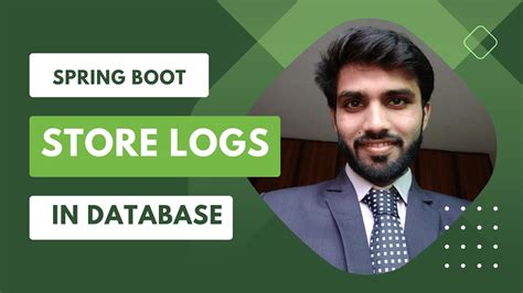 Spring Boot Request And Response As Logs Store Into Database Youtube