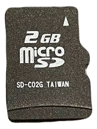 Cartão De Memória Micro Sd 2gb Sd C02g Frete Grátis