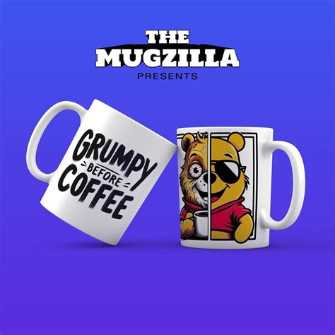 Grumpy Before Coffee Mug Cat Meme Mug Adorable Cat Mugs Ceramic Grumpy