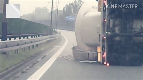 Truck Crash Caught On Dashcam Youtube