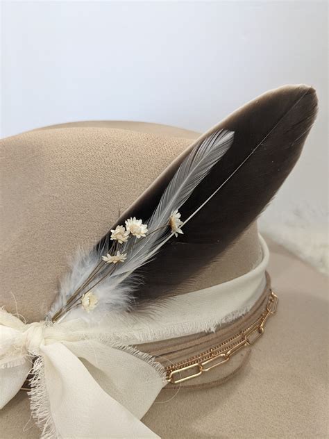 Custom Hat Band Feathers Hat Band Accessory Custom Feather For Your