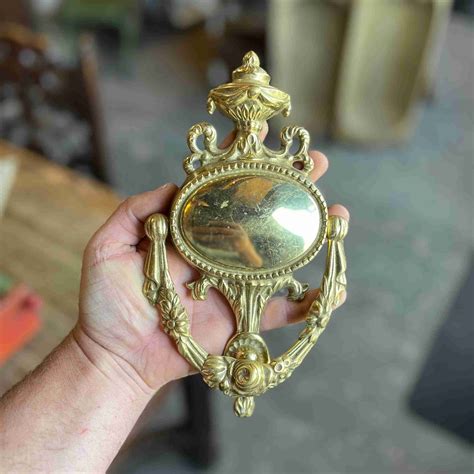 Colonial Style Brass Door Knocker Historic House Salvage