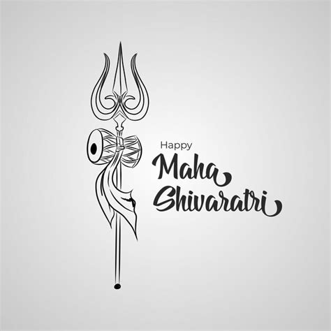 Premium Vector Thrishula