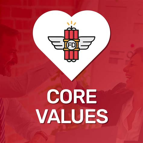 Flying Dynamite 💎 Core Values 💎 We Base Our Activity On