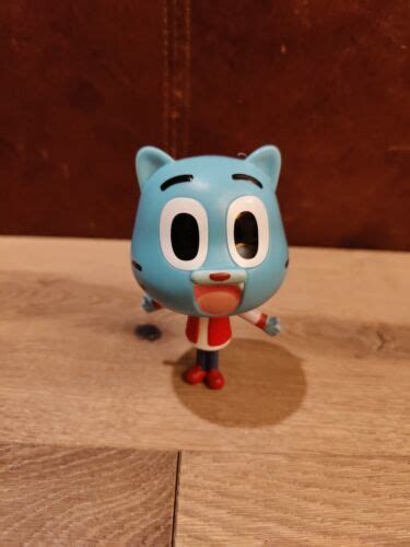 Cartoon Network Blue Gumball Cat Mcdonalds Happy Meal Toy 2018 Case W