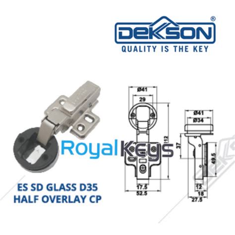 Jual Engsel Sendok Hinge Dekson Dekkson Hyd Es Sd Glass D35 Half