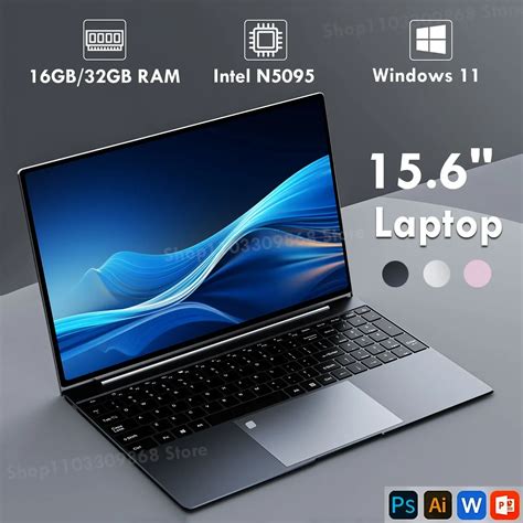 2024 Gaming Laptop Computer Windows 11 Intel Celeron N5095 156 Inch