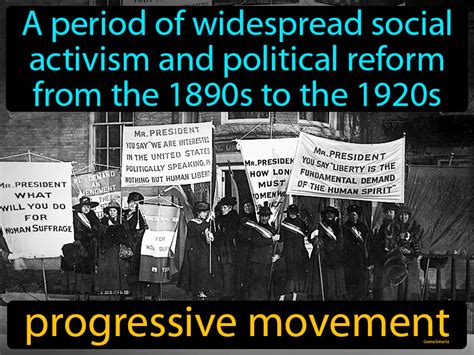 Progressive Movement Definition And Image Easy To Understand