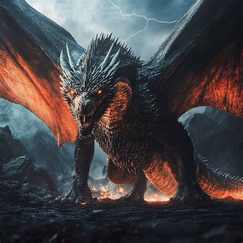 European Fire Dragon Western Mythology By Arcanetales On Deviantart