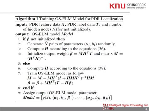 Pedestrian Dead Reckoning Indoor Localization Based On Os Elm Pptx