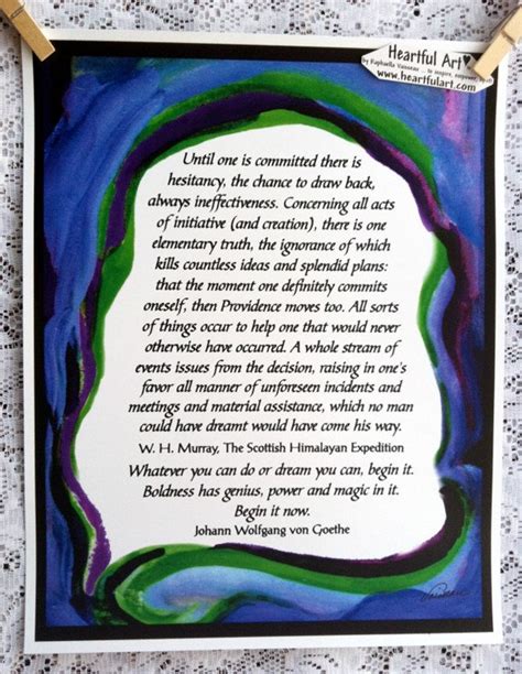 Goethe Commitment Quotes Quotesgram