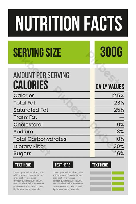 Nutritional Panel Templates Best Nutrition Facts Label Maker With Free
