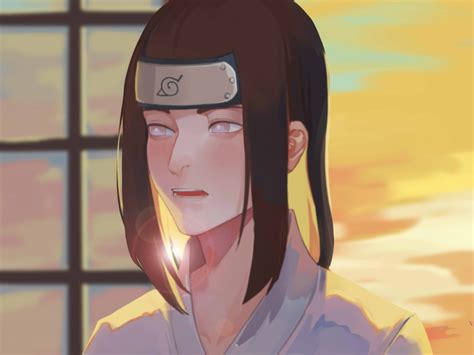 Download Neji Hyūga Anime Naruto Hd Wallpaper By 宁次家的飞雪