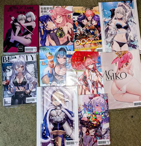 Small Comiket Collection Of Genshinfate Stuff Rdoujinshi