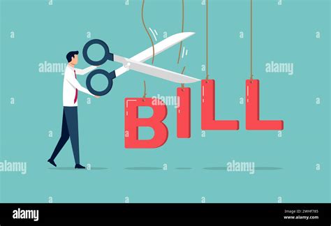 Cost Cut Or Reduction Concept Business Efficiency And Cost Optimization Symbol Businessman