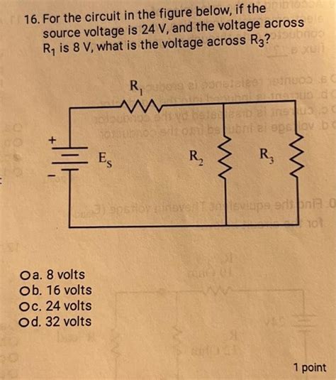 Solved For The Circuit In The Figure Below If The Chegg Com
