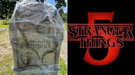 Stranger Things 5 Hawkins Cemetery Youtube