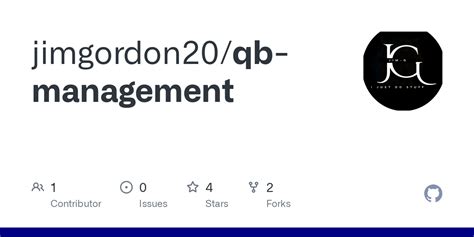 Github Jimgordon20 Qb Management