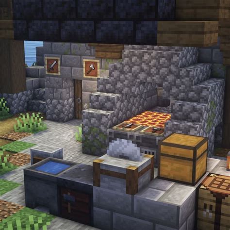 Medieval Blacksmith Forge Minecraft