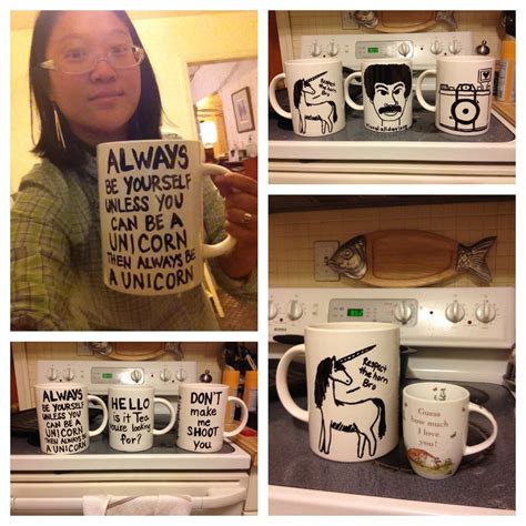 Dream Pray Create Give Handmade Diy Sharpie Mugs