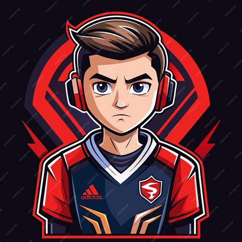 Premium Vector Esport Gammer