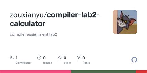 Github Zouxianyucompiler Lab2 Calculator Compiler Assignment Lab2