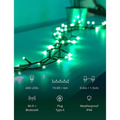Buy Twinkly Cluster App Controlled Smart 400 Multicolor Rgb Led