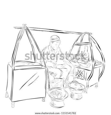 Vektor Stok Kerak Telur Telor Maker Seller Indonesia Tanpa Royalti