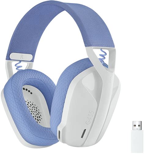 Гейминг слушалки Logitech - G435, безжични, бели | Ozone.bg